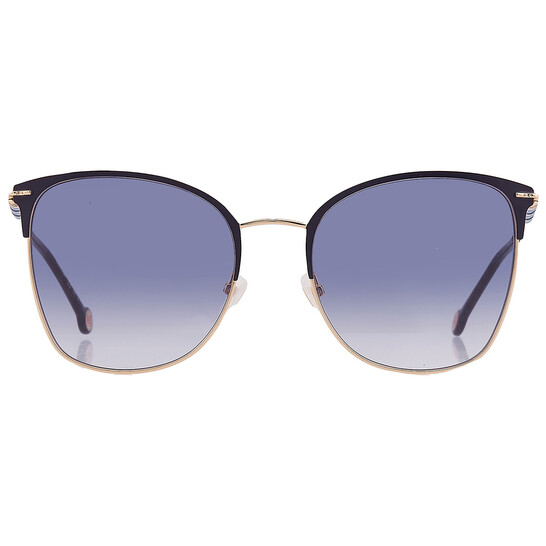 Carolina Herrera Violet Shaded Butterfly Ladies Sunglasses CH 0036/S ...