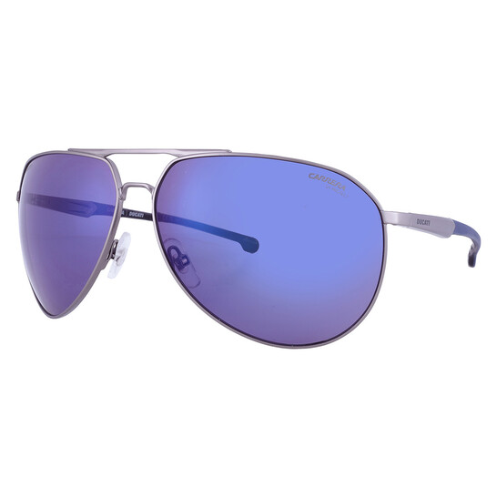 Carrera Blue Sky Mirror Pilot Men's Sunglasses CARRERA DUCATI 030/S ...