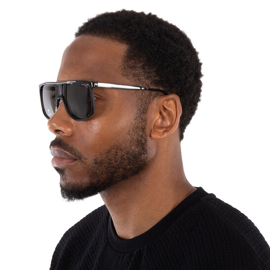 Carrera Polarized Grey Browline Men's Sunglasses CARRERA 1056/S 008A/M9 ...