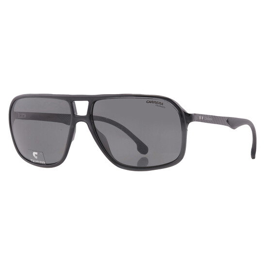 Carrera Polarized Grey Navigator Men's Sunglasses CARRERA 8035/S 0KB7 ...