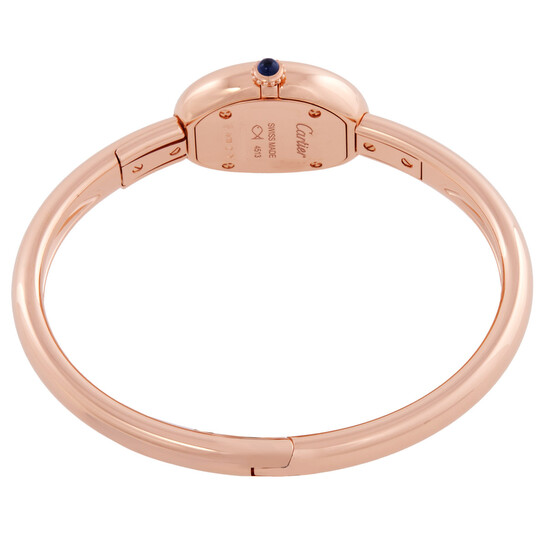 Cartier Baignoire Mini Model (Size 16) Silver Dial Watch WGBA0048 ...