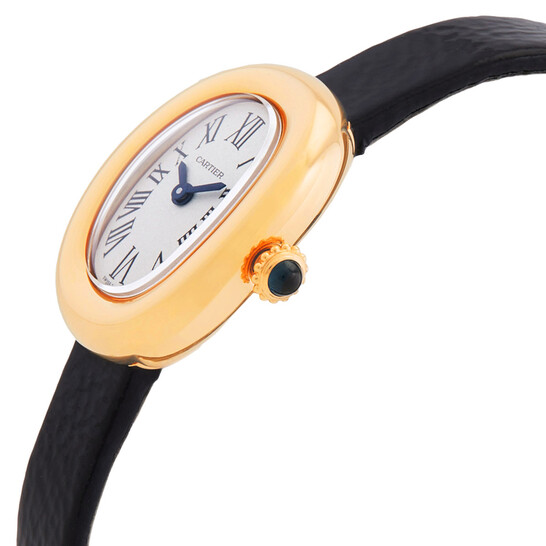 Cartier Baignoire Mini Model Silver Dial Watch WGBA0041 - Watches ...