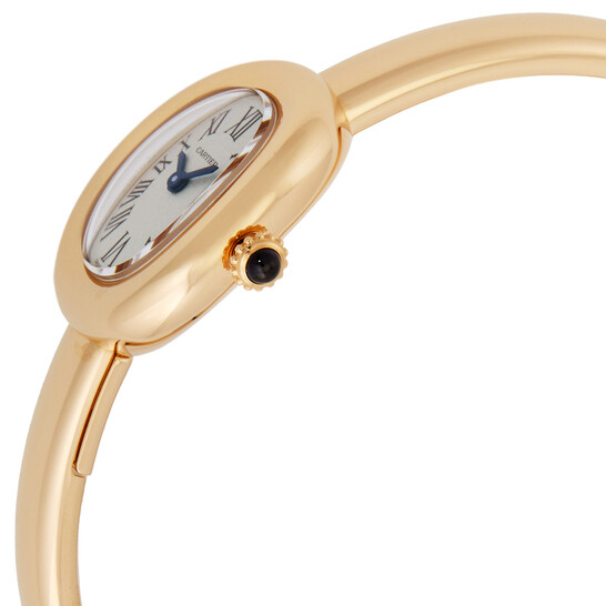 Cartier Baignoire Mini Model Silvered Dial Ladies Watch WGBA0044 ...