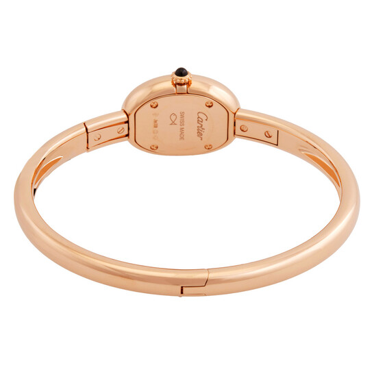 Cartier Baignoire Mini Model (Size 17) Silver Dial Ladies Watch ...