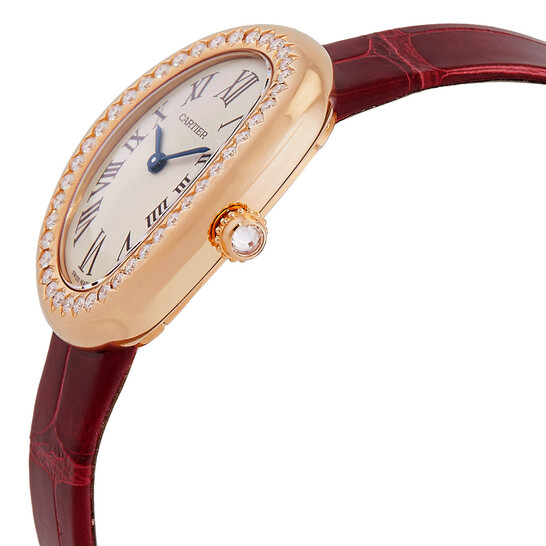 Cartier Baignoire Small Model Quartz Silver Dial Watch WJBA0031 ...