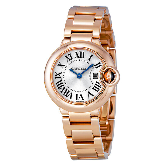 Cartier Ballon Bleu 18kt Pink Gold Small Ladies Watch W69002Z2 ...
