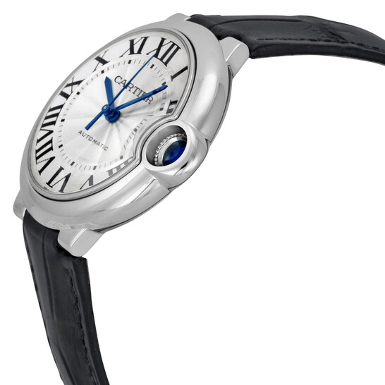 Cartier Ballon Bleu Automatic Silver Dial Ladies Watch W69017Z4 ...