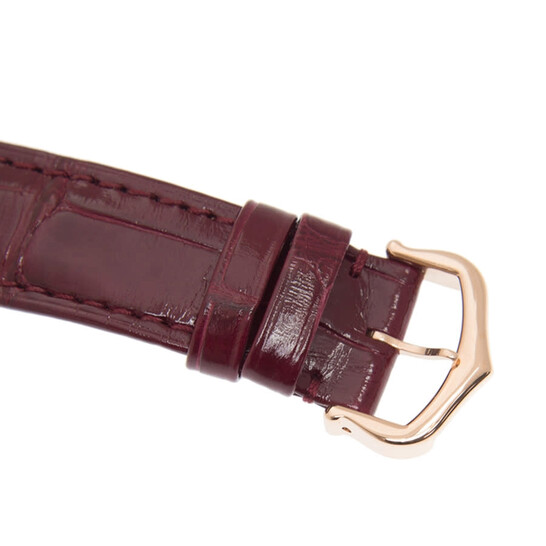 Cartier Ballon Bleu Silvered Sunray Dial Automatic Ladies 18kt Rose ...