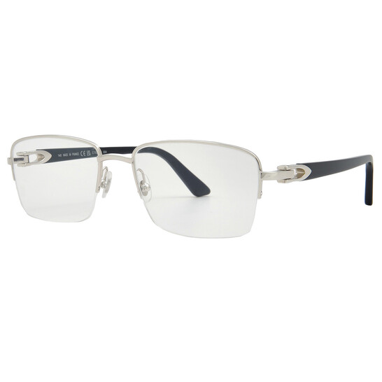 Cartier C Decor Demo Rectangular Men's Eyeglasses CT0288O 004 54 ...