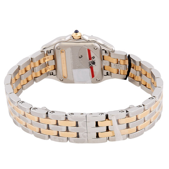 Cartier Panthere De Cartier Small Quartz Silver Dial Ladies Watch ...