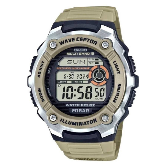 Casio Alarm World Time Quartz Digital Watch WV200R-5A - Watches - Jomashop