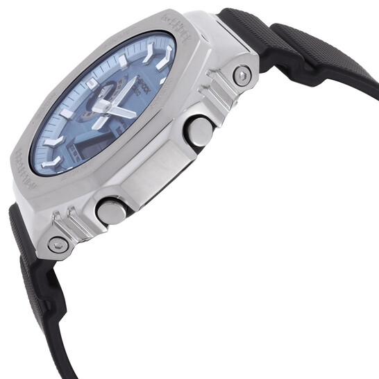 Casio G-Shock Alarm Analog-Digital Blue Dial Watch GBM-2100A-1A2DR ...