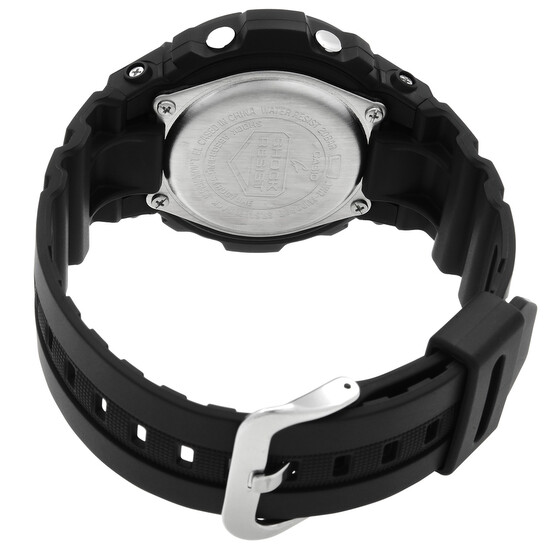 Casio G-Shock Alarm World Time Analog-Digital Black Dial Watch AWR ...