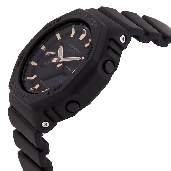 Casio G-Shock Alarm World Time Quartz Analog-Digital Black Dial Ladies ...