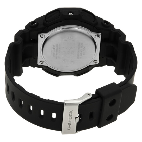 Casio G-Shock Alarm World Time Quartz Analog-Digital Black Dial Men's ...