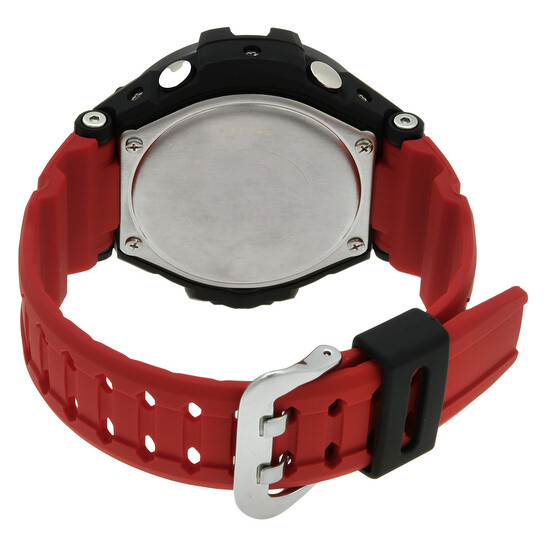 Casio G-Shock Alarm World Time Quartz Analog-Digital Black Dial Watch ...