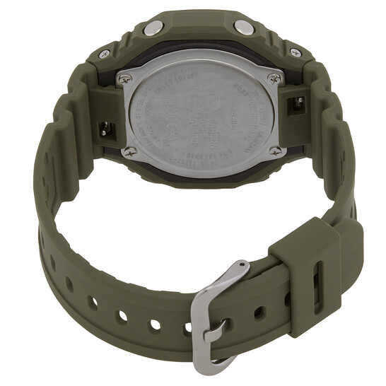 Casio G-SHOCK Alarm World Time Quartz Analog-Digital Green Dial Men's ...