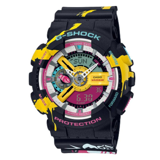 Casio G-SHOCK Alarm World Time Quartz Analog-Digital Men's Watch GA ...