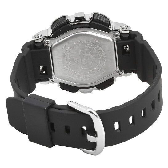 Casio G-Shock Alarm World Time Quartz Analog-Digital Silver Dial Ladies ...