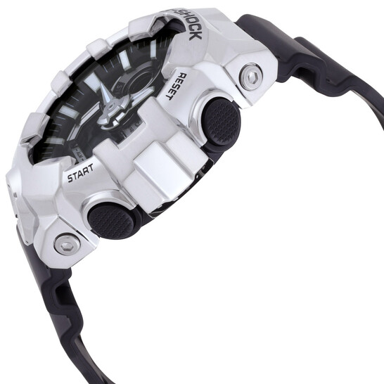 Casio G-Shock Alarm World Time Quartz Analog-Digital Silver Dial Watch ...