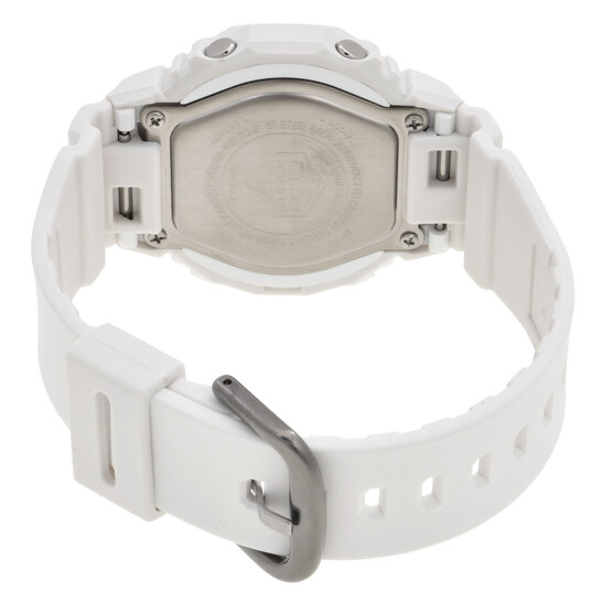Casio G-Shock Alarm World Time Quartz Analog-Digital White Dial Ladies ...