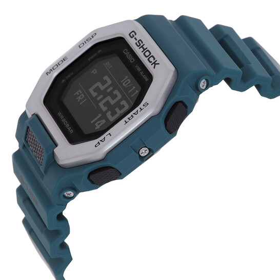 Casio G-Shock Alarm World Time Quartz Digital Black Dial Men's Watch ...