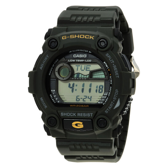 Casio G-Shock Alarm World Time Quartz Digital Men's Watch G-7900-3DR ...