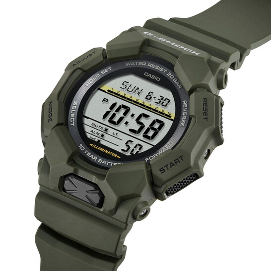 Casio G-Shock Alarm World Time Quartz Digital Men's Watch GD-010-3DR ...