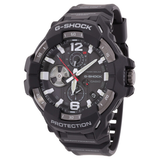 Casio G-Shock Master Of G - Air Alarm World Time Black Dial Watch GR-B300-1A 889232373058 ...