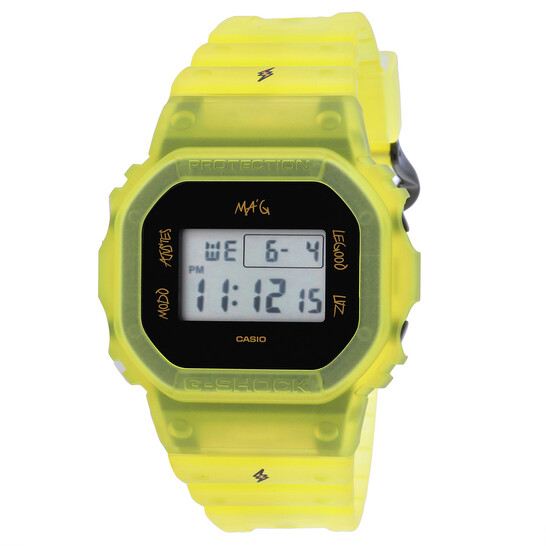 Casio G-Shock X J Balvin Alarm Quartz Digital Watch DWE-5600JB-1A9DR ...