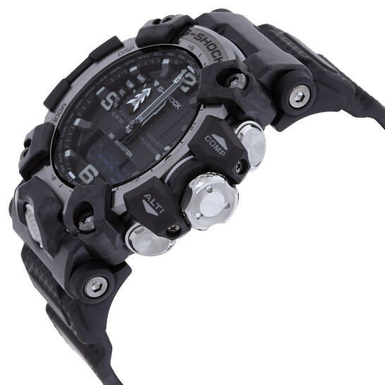 Casio Mudmaster Alarm World Time Analog-Digital Men's Watch GWG2000-1A1 ...