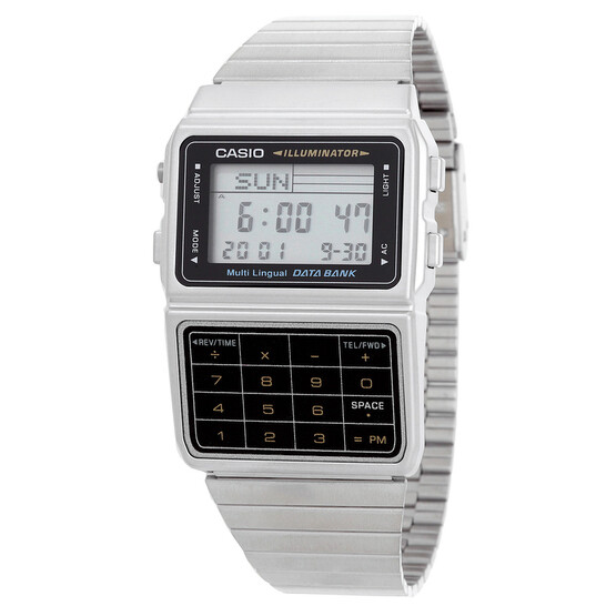 Casio Quartz Digital Databank Calculator Watch DBC-611-1 4971850946489 ...