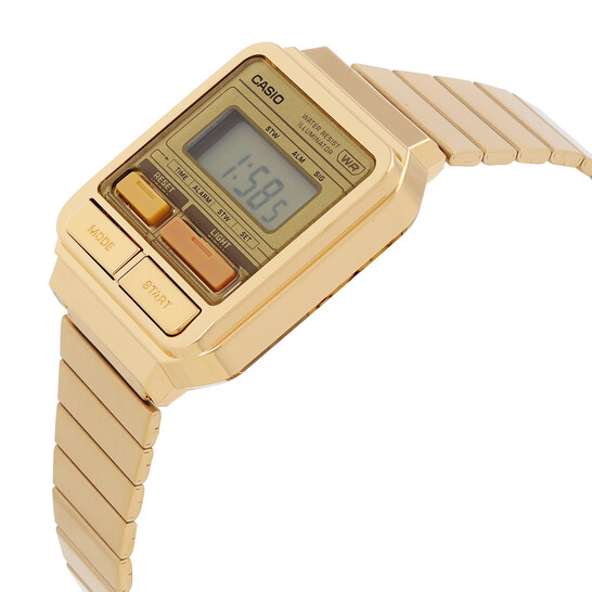Casio Vintage Alarm Quartz Digital Unisex Watch A120WEG-9AVT ...