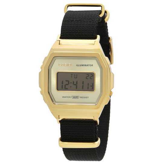 Casio Vintage Alarm Quartz Digital Watch A1000MGN-9 889232329451 ...