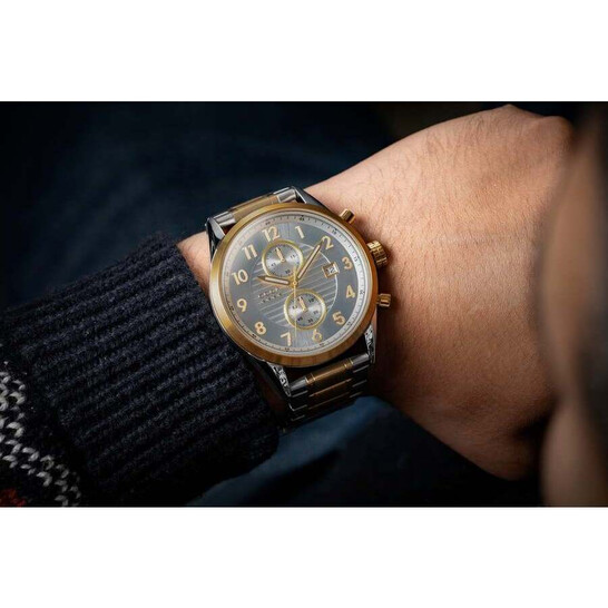 Cccp Golden Soviet Submarine Chronograph Quartz White Dial Men's Watch ...