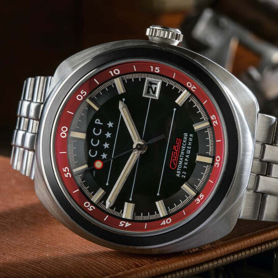 Cccp Heroes Togliatti Black Dial Men's Watch CP-7090-11 194595029710 ...