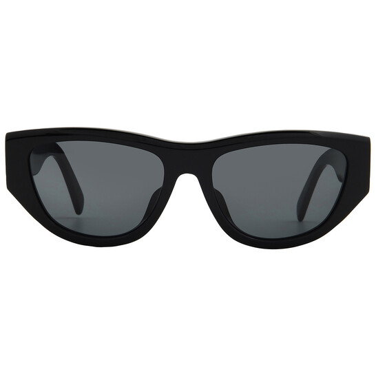 Celine Monochroms Grey Cat Eye Ladies Sunglasses CL40278U 01A 55 ...