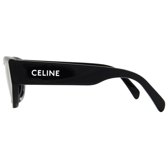 Celine Monochroms Grey Cat Eye Ladies Sunglasses CL40278U 01A 55 ...
