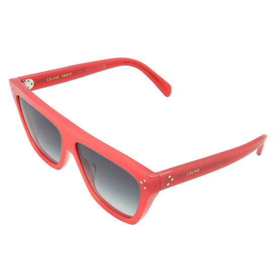 Celine Smoke Gradient Square Unisex Sunglasses CL40256I 66B 58 ...