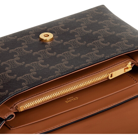 Celine Teen Triomphe Canvas Celine Victoire Bag 116592FRH.04LU ...