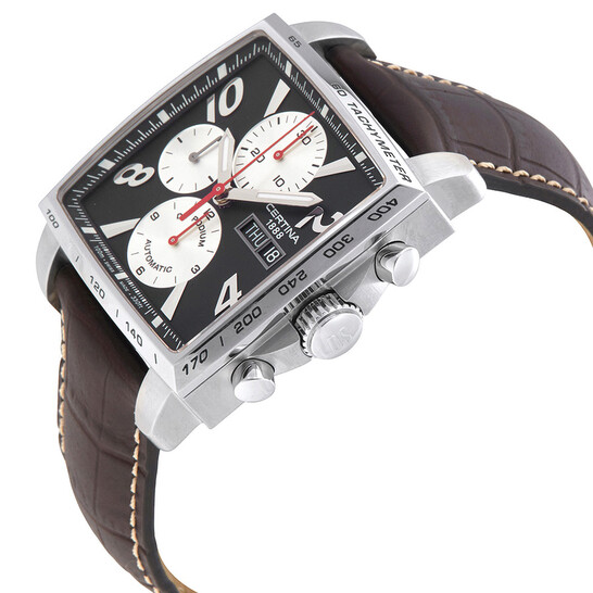 Certina DS Podium Automatic Chronograph Black Dial Men's Watch C001.514.16.057.00 7612307120553 ...