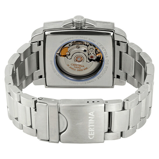 Certina DS Podium Square Automatic Black Dial Men's Watch C001.507.11.057.00 7612307120515 ...