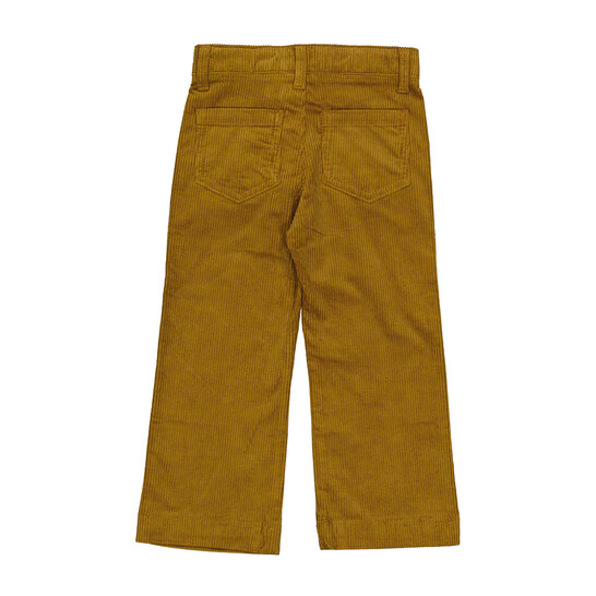 Chloé Girls Gold Yellow Velvet Corduroy Trousers, Size 8Y C14710-570 ...