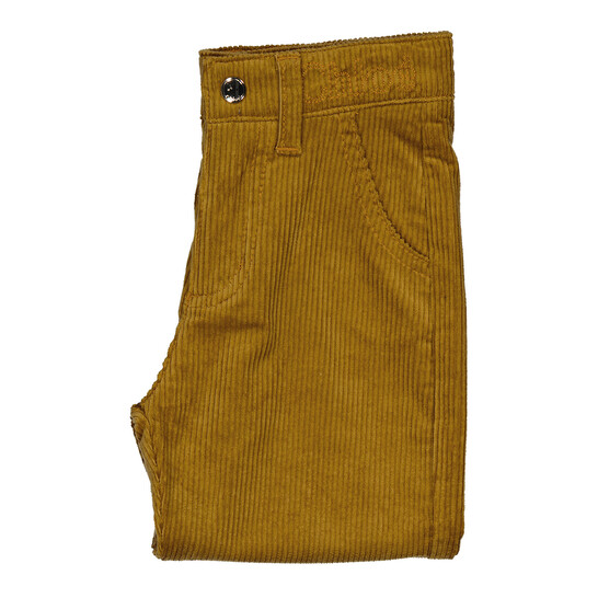 Chloé Girls Gold Yellow Velvet Corduroy Trousers, Size 8Y C14710-570 ...