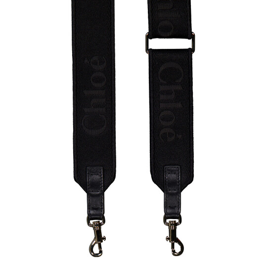 Chloé Logo Canvas Adjustable Bag Strap CHC24SK892L50001 7614027150841 ...
