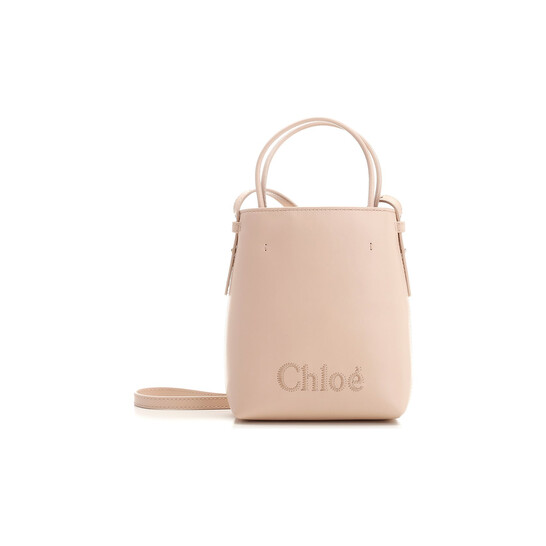 Chloé Micro Chloe Sense Leather Tote Bag CHC23UP873I106J5 7614027009156 ...