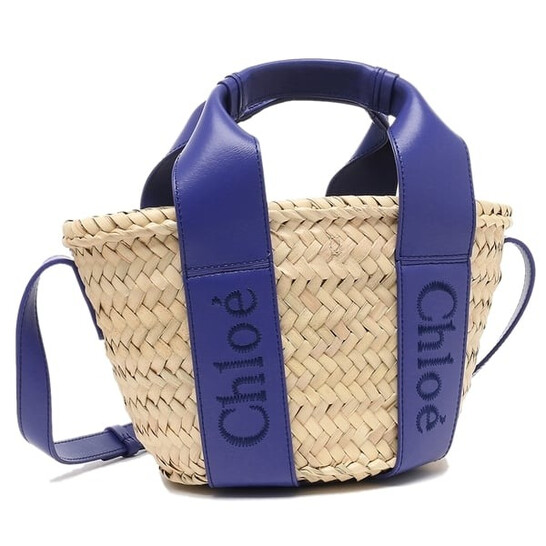 Chloé Small Sense Raffia Tote Bag CHC23SS304J66408 7613386887191 ...