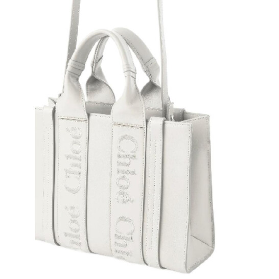 Chloé Woody Leather Small Tote Bag CHC22WS397I60101 7613386664594 ...