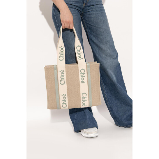 Chloé Chloé Woody Medium Shopper Bag C23AS383L1738T 7614027938449 ...