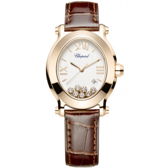 Chopard 7 Floating Diamonds Watch 275350-5001 - Watches, Chopard - Jomashop